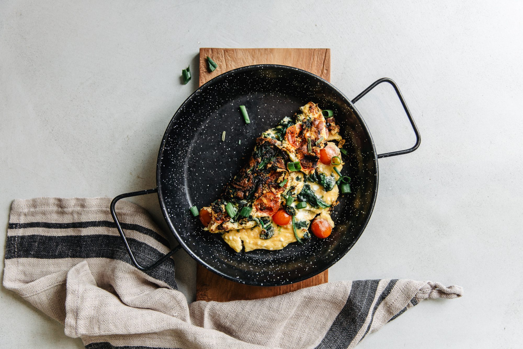 Easy all-day healthy veggie omelet recipe | Foodie-ness