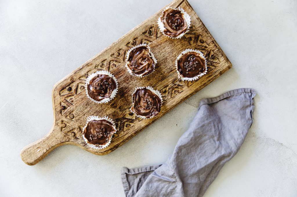 Delicious and 124 kcal: FROYO Nutella cupcakes | Foodie-ness